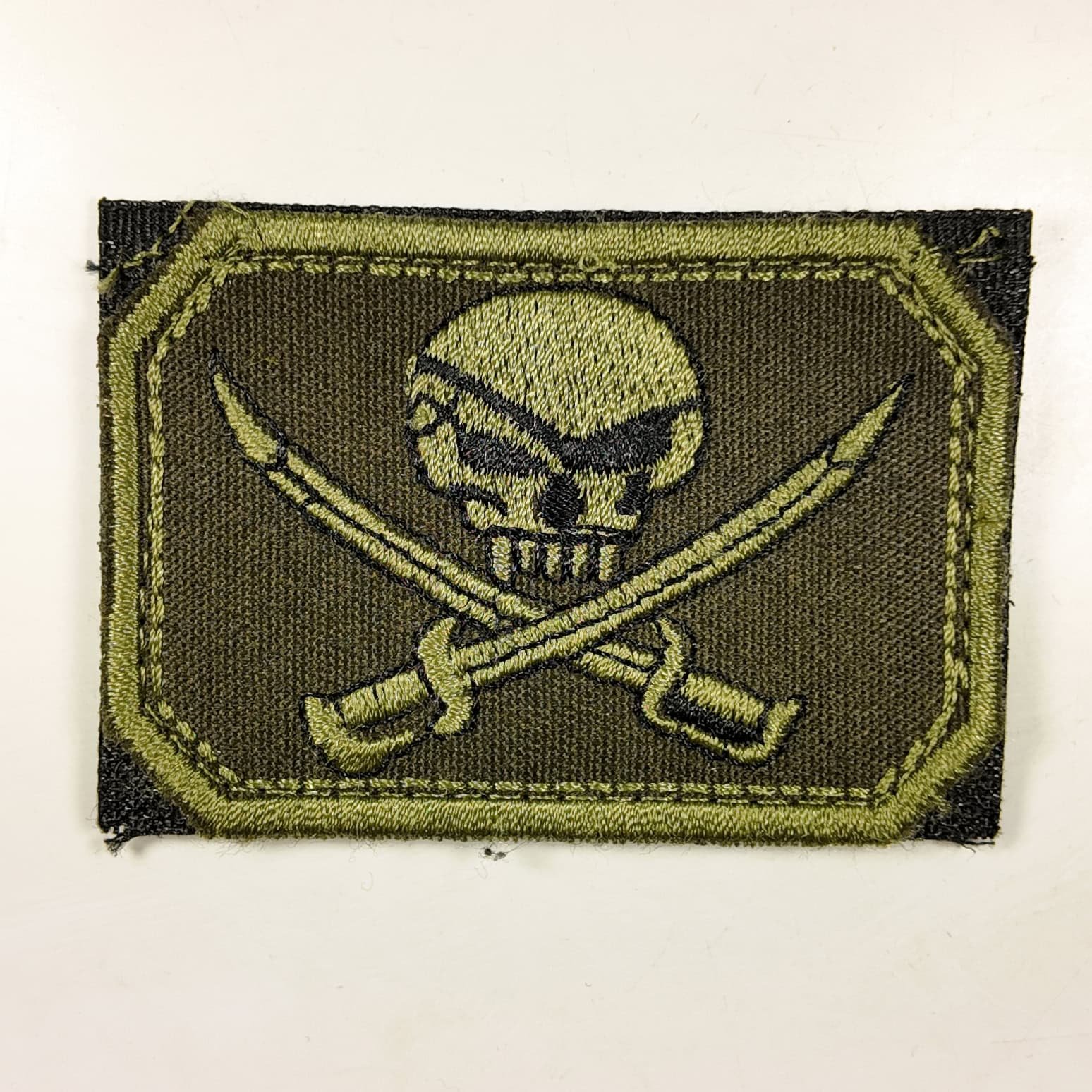 Russian Tactical Patch With Skull And Crossed Sabers – Military-Style ...