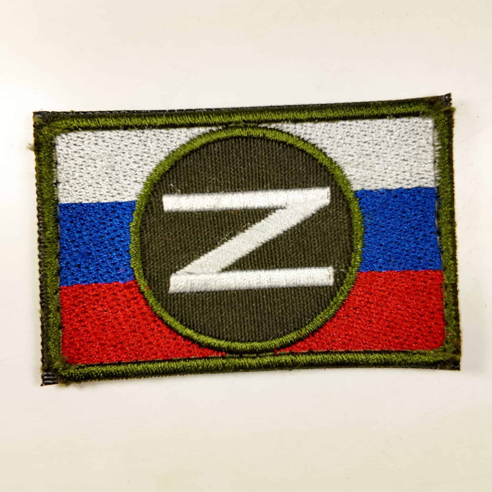 Russian Military Tactical Z Patch With Russian Flag Background - WW3 ...