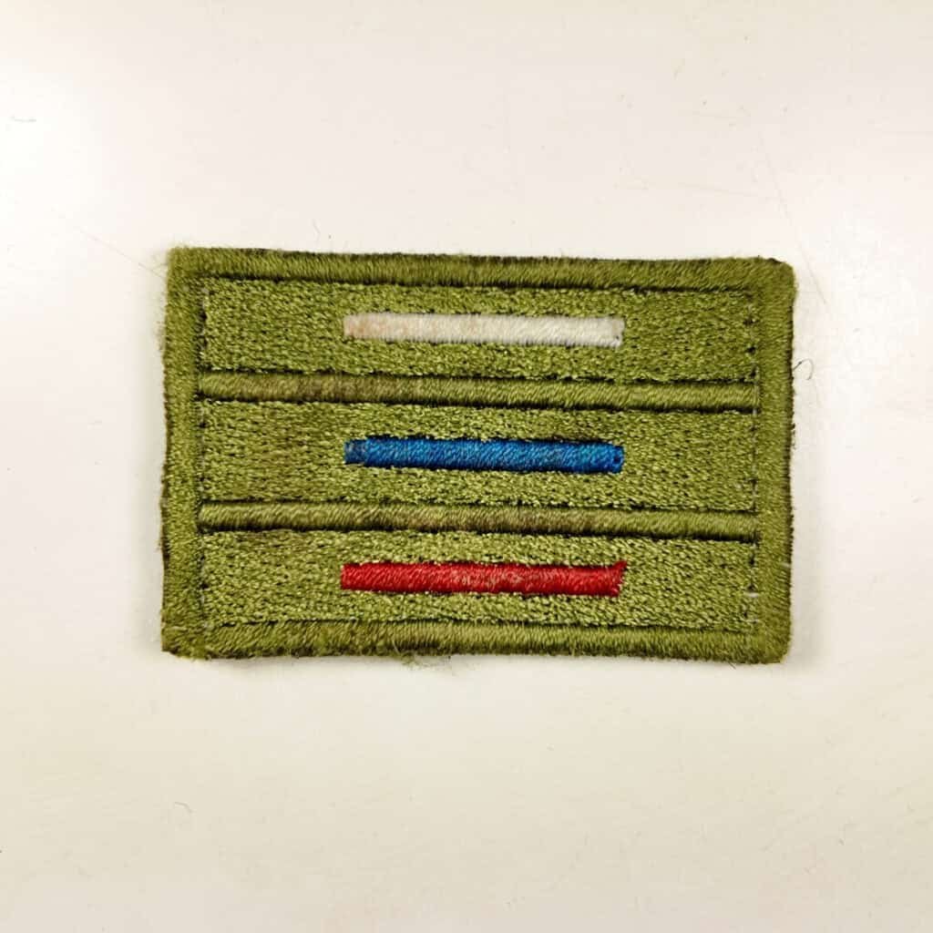 Russian Flag Insignia Patch – Tricolor Bars On Olive Background - WW3 ...