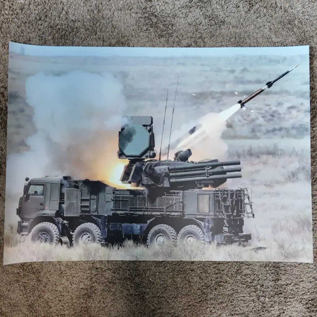 Buy Russian Pantsir-SM Poster 70x50cm – Authentic SAM Collectible